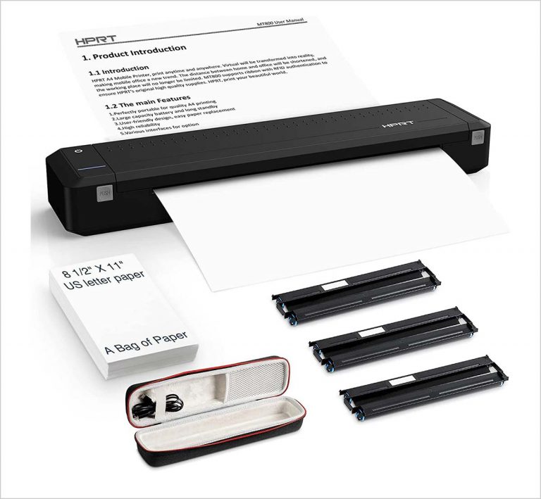 10 Best Wireless Portable Printers For Travel - Designbolts