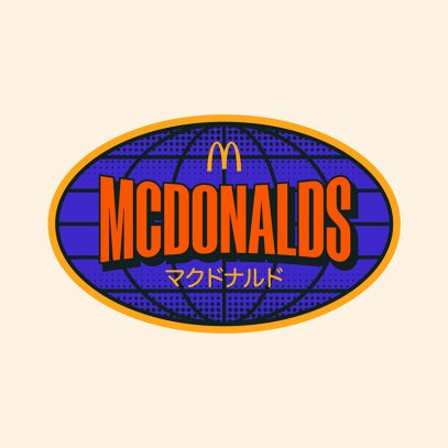 Famous Brands Turned Into Bold Vintage Logos - Designbolts