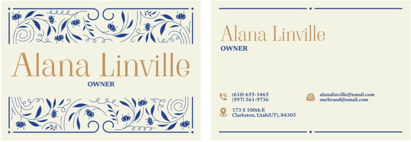 30+ Free Business Cards Templates You Can Edit in Google Docs - Designbolts