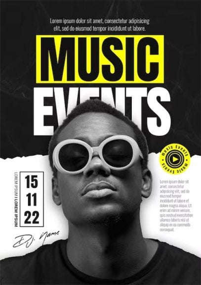 30+ Best Free Club and Events PSD Flyers - Designbolts