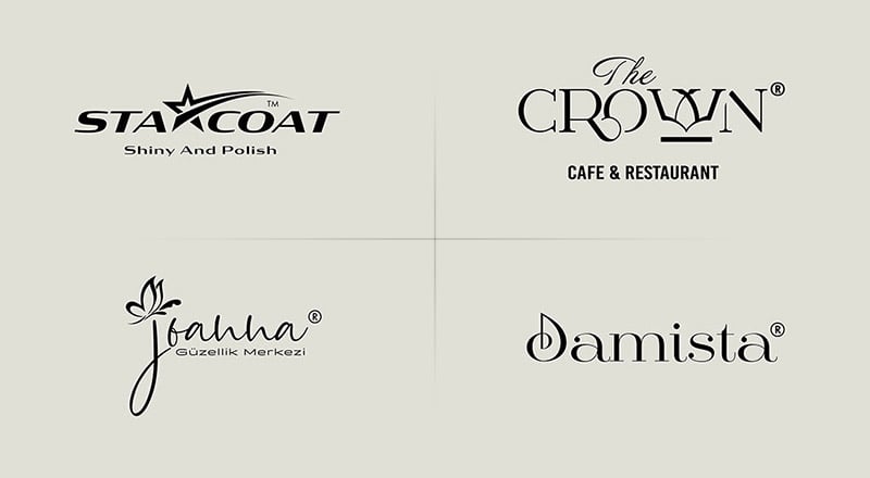 Typography Logo Design Inspiration