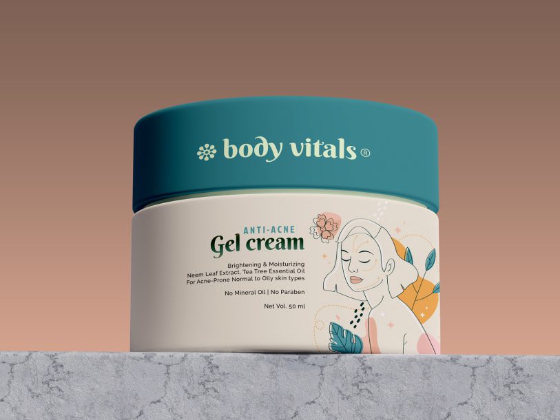 Free Cream Jar Mockup PSD - Designbolts