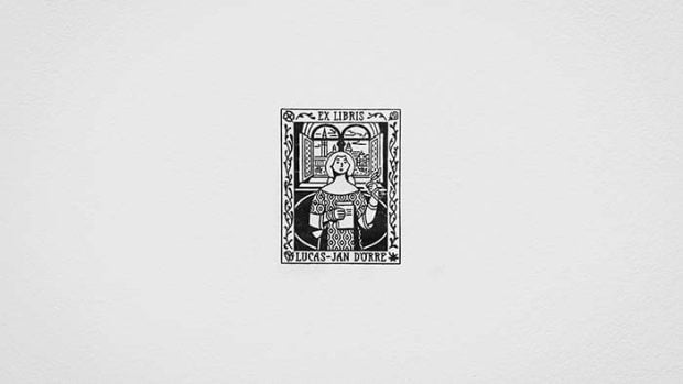 29 Ex Libris Bookplate Designs For Inspiration - Designbolts