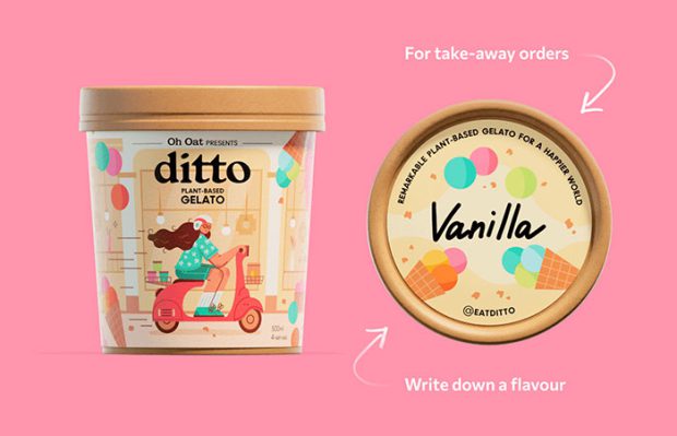 Ditto | Vegan Ice Cream Designs With 11 Branding Tips - Designbolts