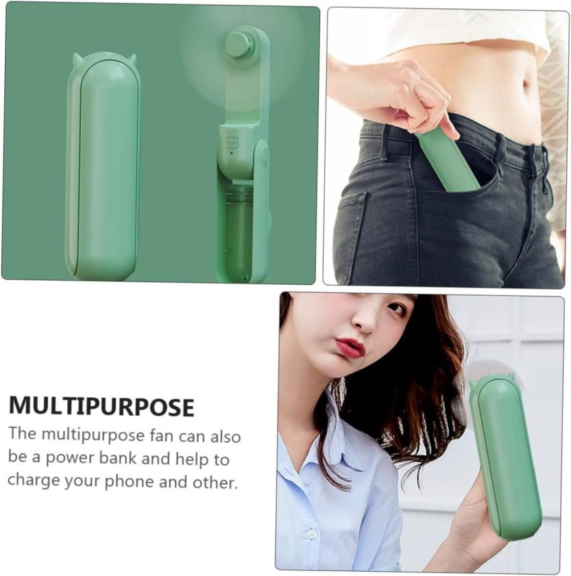 7 Best Portable USB Rechargeable Small Pocket Fans for Summer - Designbolts