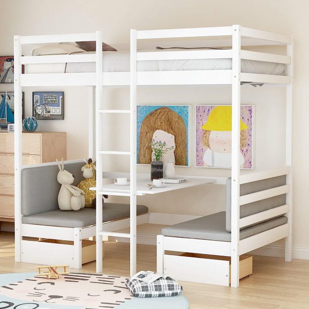 10 Best Bunk Beds with Computer Desk Underneath | Buy from Amazon ...