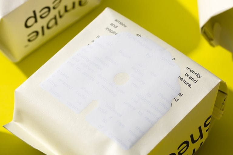 amble sheep Coffee Brand Visual Identity & Packaging Design - Designbolts