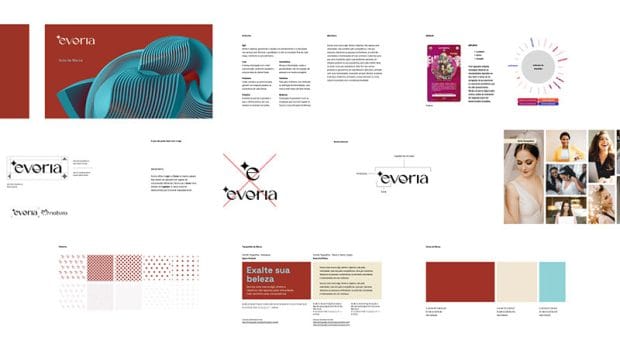 Evoria | Beauty Salon Brand Identity for Inspiration - Designbolts