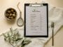 Free Clipboard Menu Mockup PSD - Designbolts