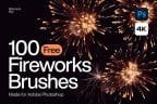 100+ Fireworks Photoshop Brushes for New Year 2024 Designs - Designbolts