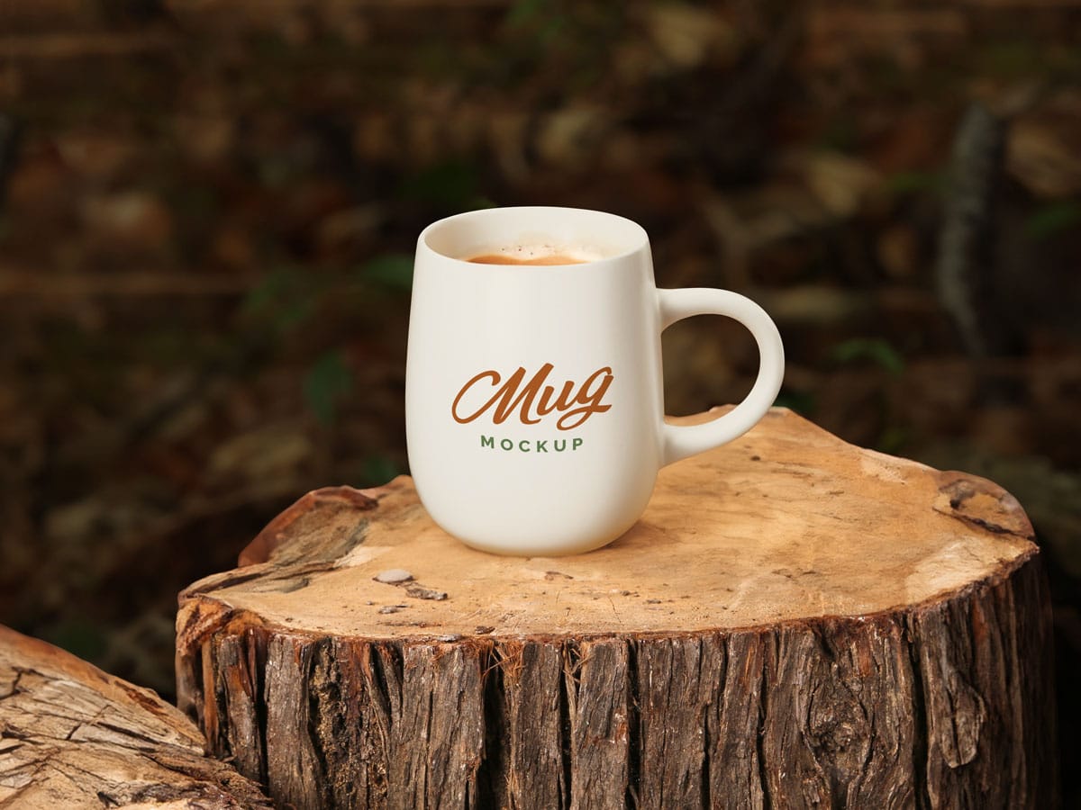 Free Coffee Mug Mockup PSD - Designbolts