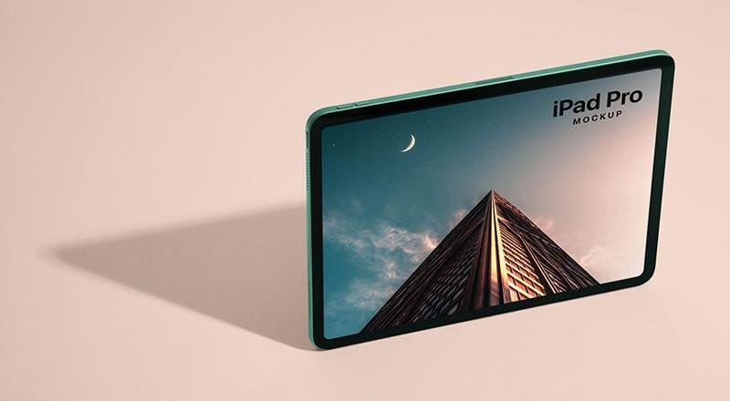 Free Tablet / iPad Pro Mockup PSD - Designbolts