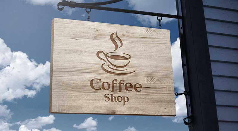 Free Wooden Shop Signage Mockup PSD - Designbolts