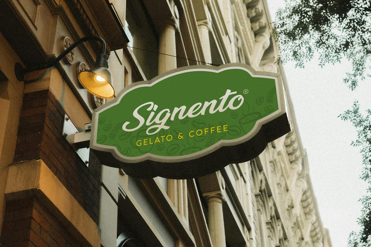 Free Retail Shop Signboard Mockup PSD - Designbolts