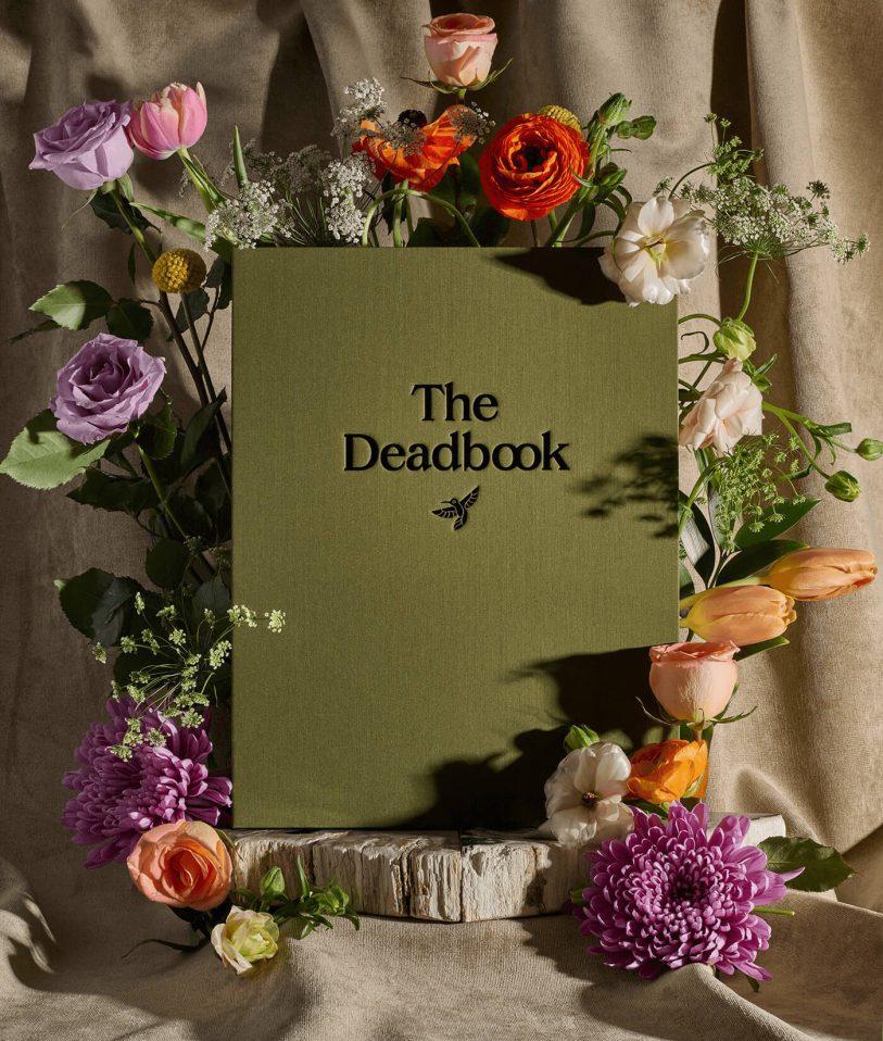 Hauntingly Beautiful "The Deadbook" Design - Designbolts