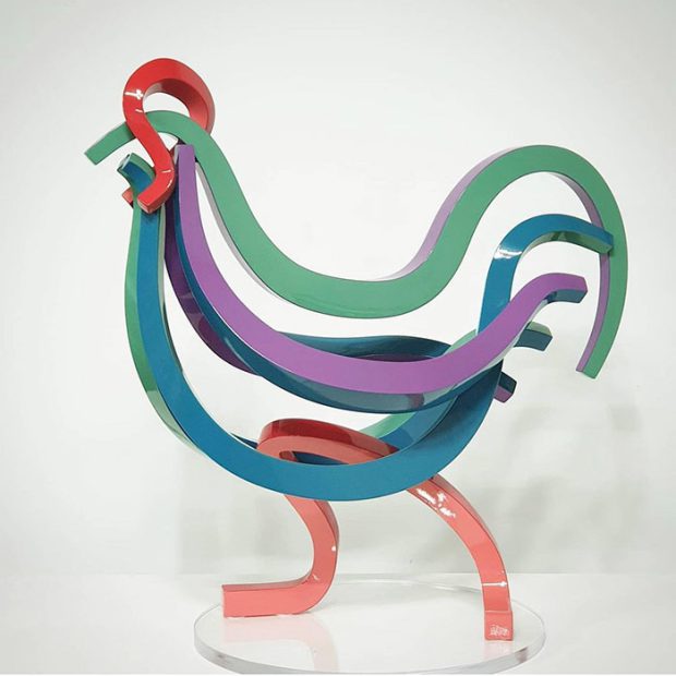 3D Continuous Line Art Models By Sangsoo Lee - Designbolts