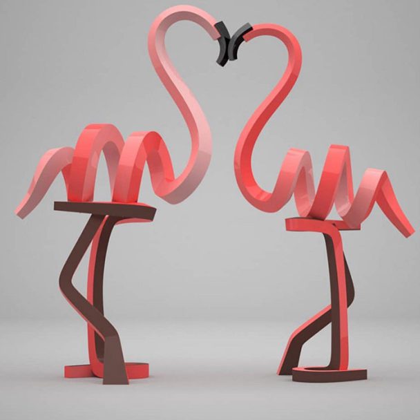 3D Continuous Line Art Models By Sangsoo Lee - Designbolts