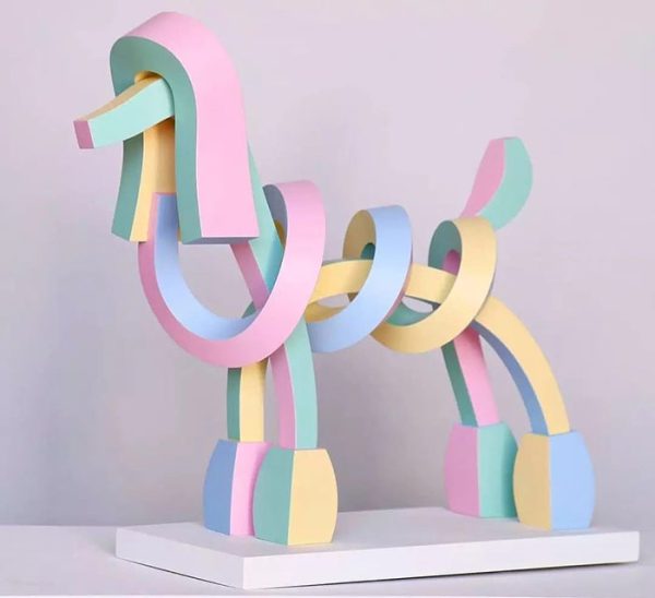 3D Continuous Line Art Models By Sangsoo Lee - Designbolts