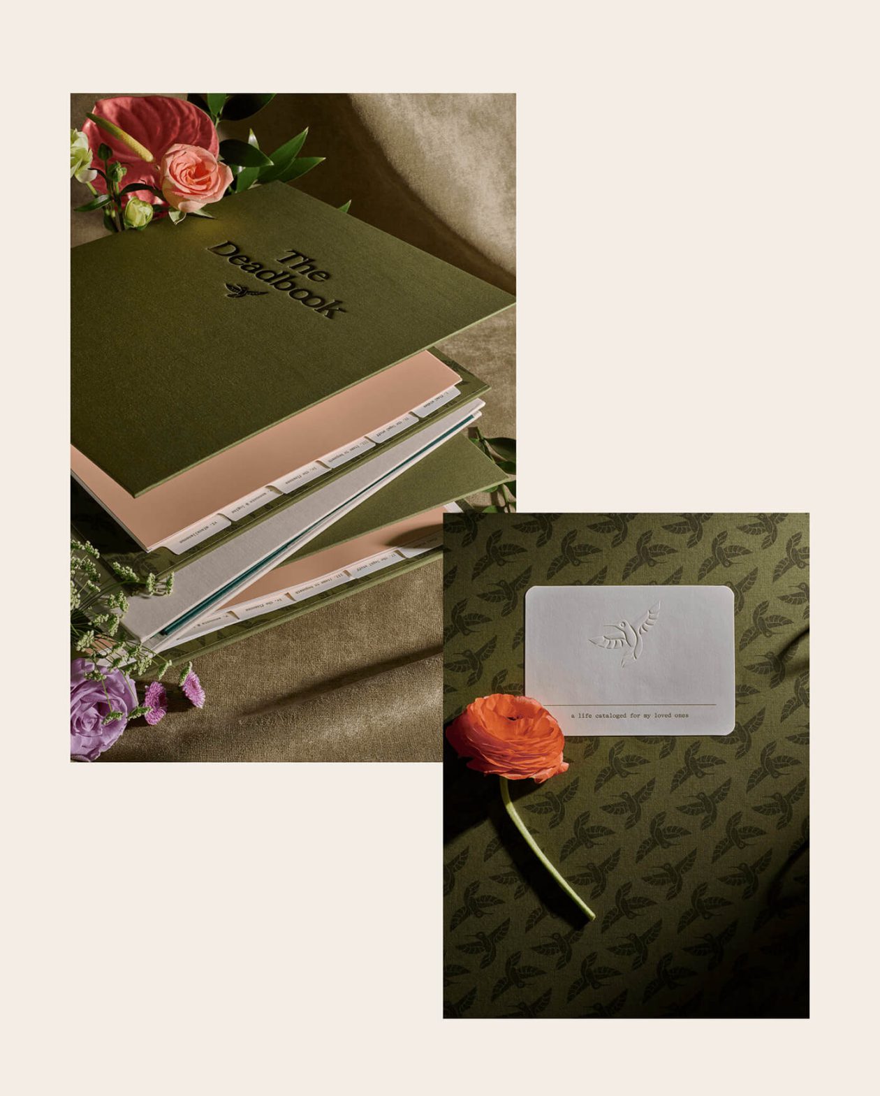 Hauntingly Beautiful "The Deadbook" Design - Designbolts