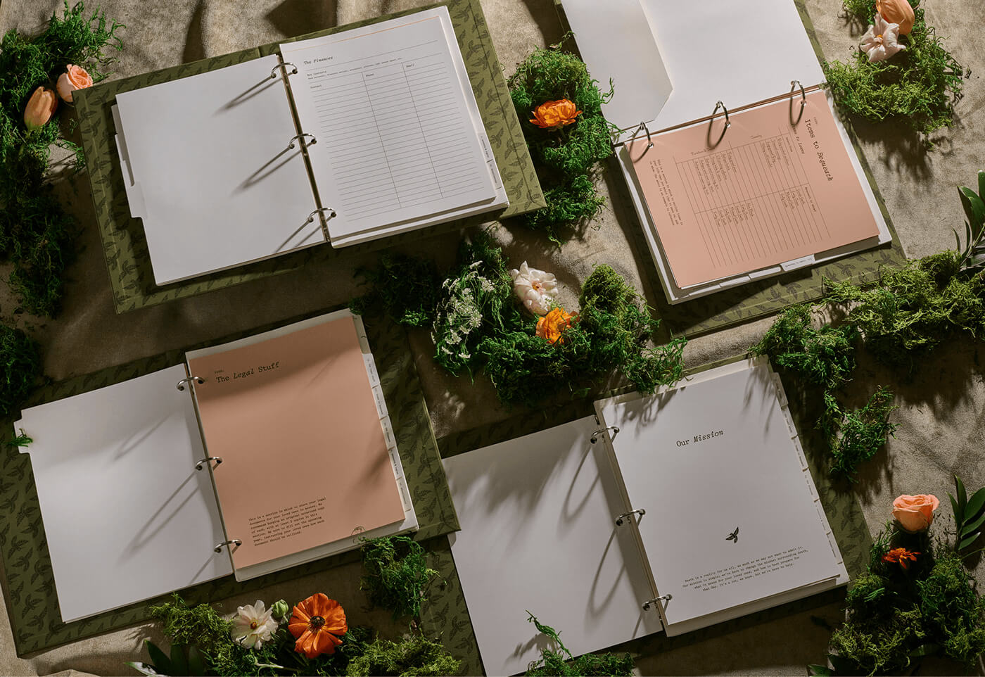 Hauntingly Beautiful "The Deadbook" Design - Designbolts