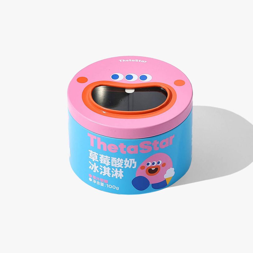 THETA STAR | A Playful Soft Candy Packaging Design for Kids - Designbolts