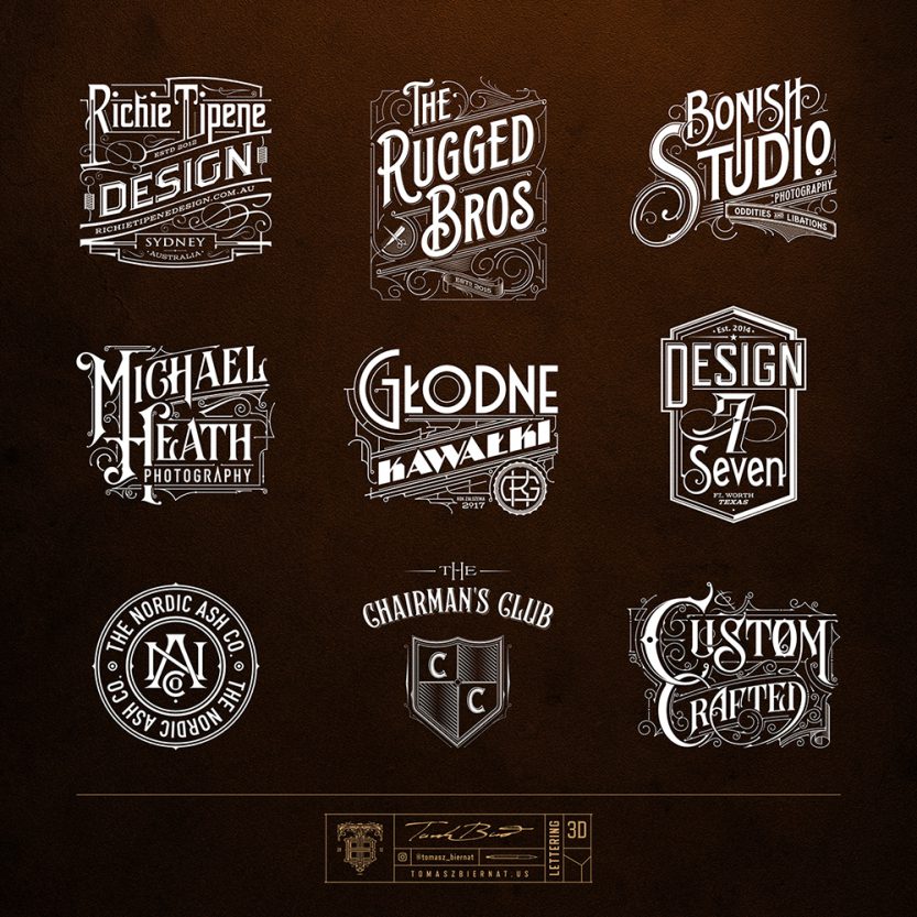 Exquisite Detailed Logo Designs for Inspiration - Designbolts
