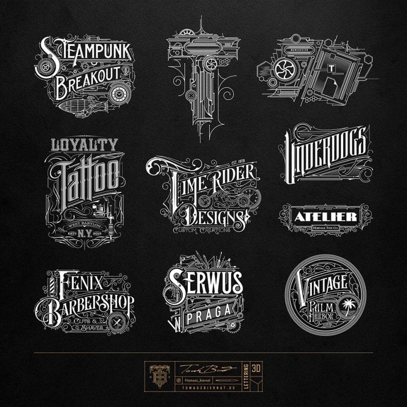 Exquisite Detailed Logo Designs for Inspiration - Designbolts