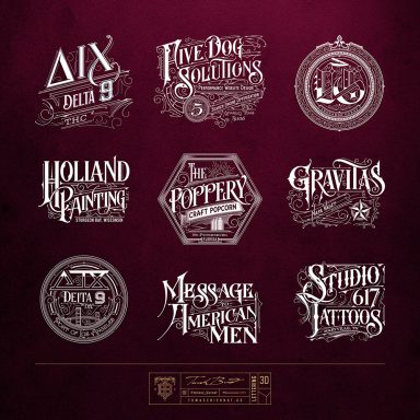 Exquisite Detailed Logo Designs for Inspiration - Designbolts