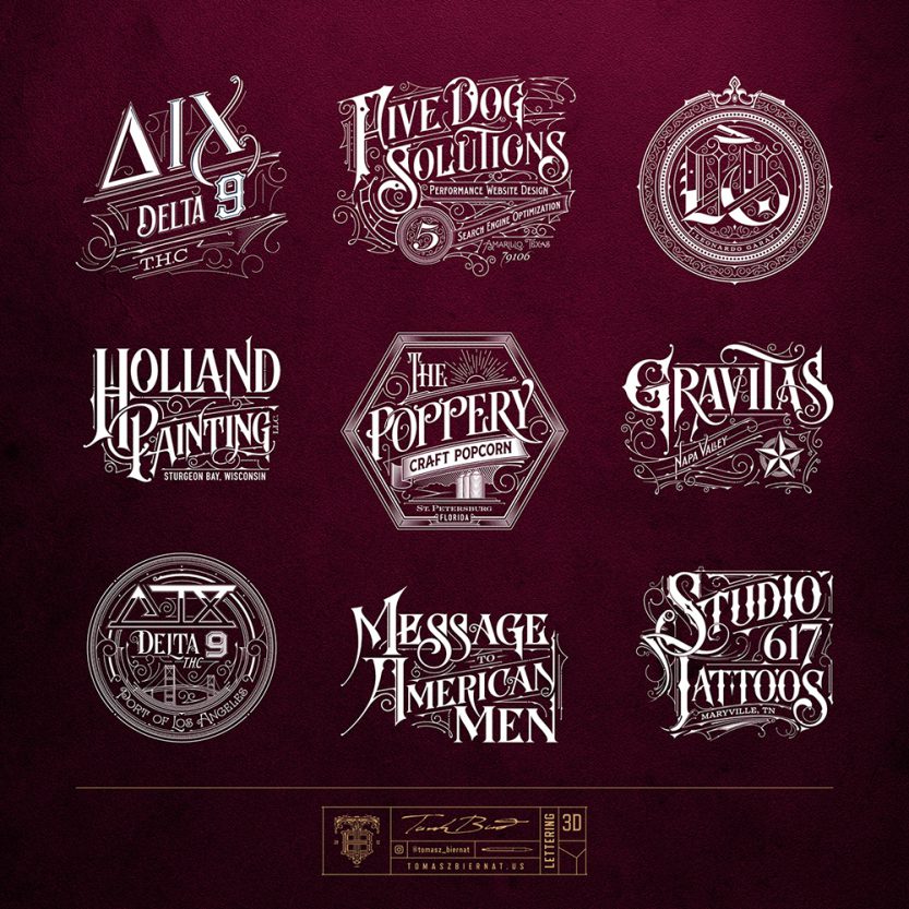 Exquisite Detailed Logo Designs for Inspiration - Designbolts