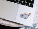Free Laptop Sticker Mockup PSD - Designbolts