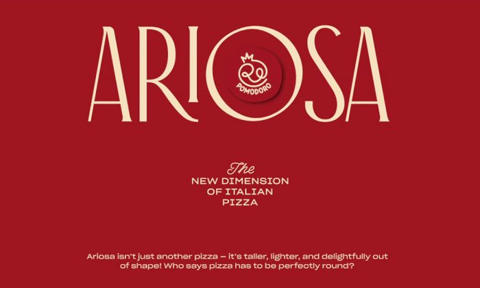 ARIOSA - The New Dimension of Italian Pizza Packaging Design - Designbolts