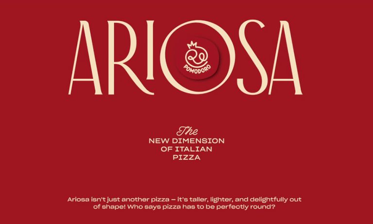 ARIOSA - The New Dimension of Italian Pizza Packaging Design - Designbolts