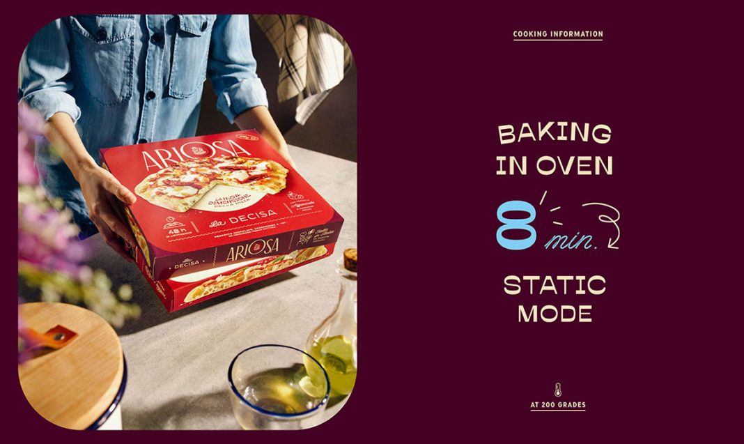 ARIOSA - The New Dimension of Italian Pizza Packaging Design - Designbolts