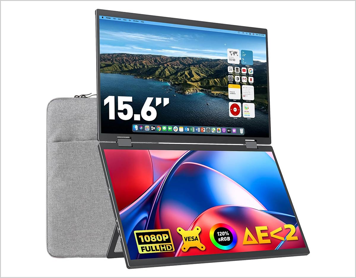 10 Best Foldable Dual-Screen Portable Monitors to Buy in 2025 - Designbolts