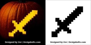 10 Free Minecraft Pumpkin Carving Stencils For Halloween 2025 - Designbolts
