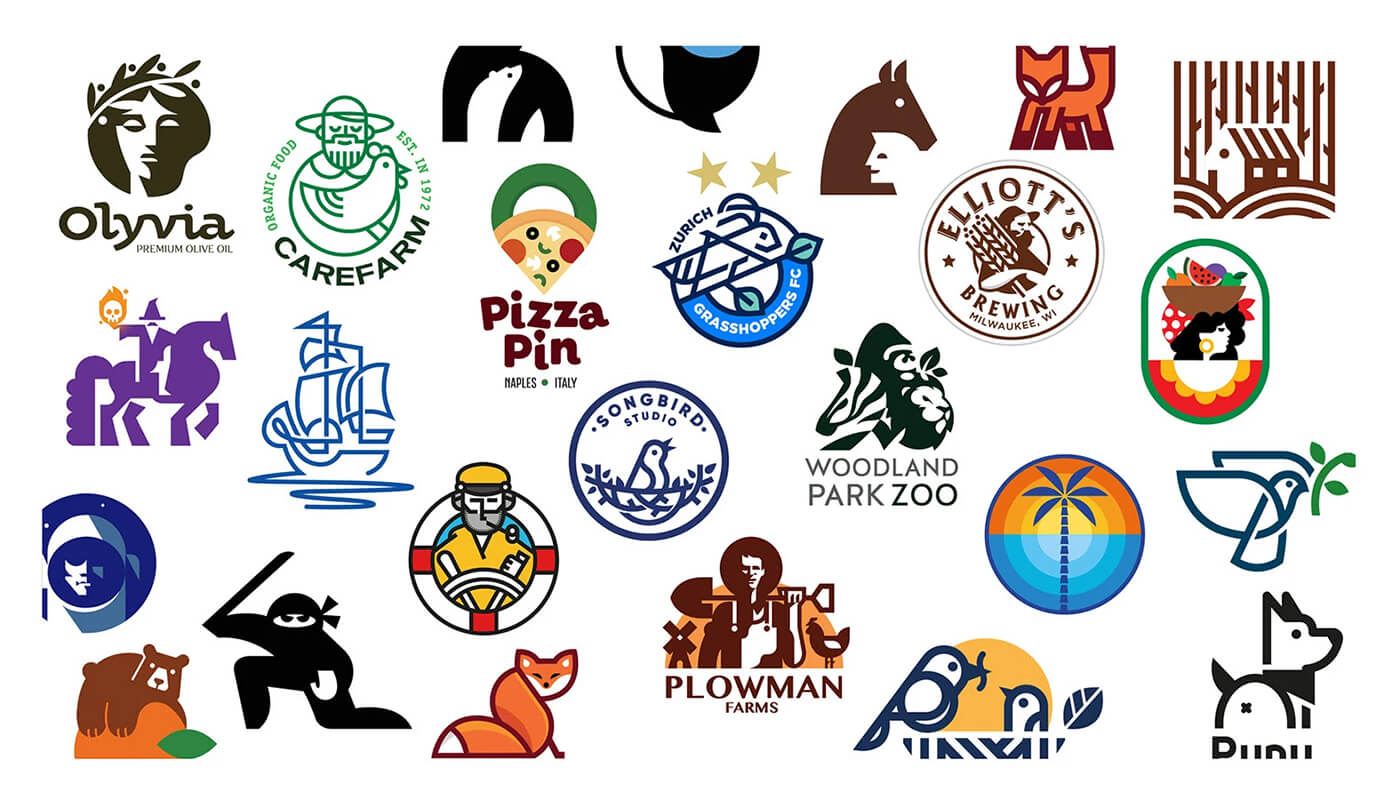 Vector Illustration Style Logo Designs for Inspiration - Designbolts